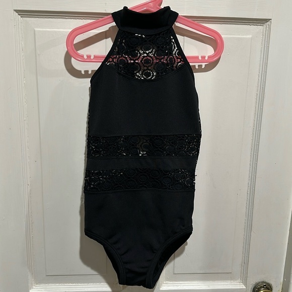 Five Dancewear | Other | Five Dancewear Black Lace Leotard | Poshmark